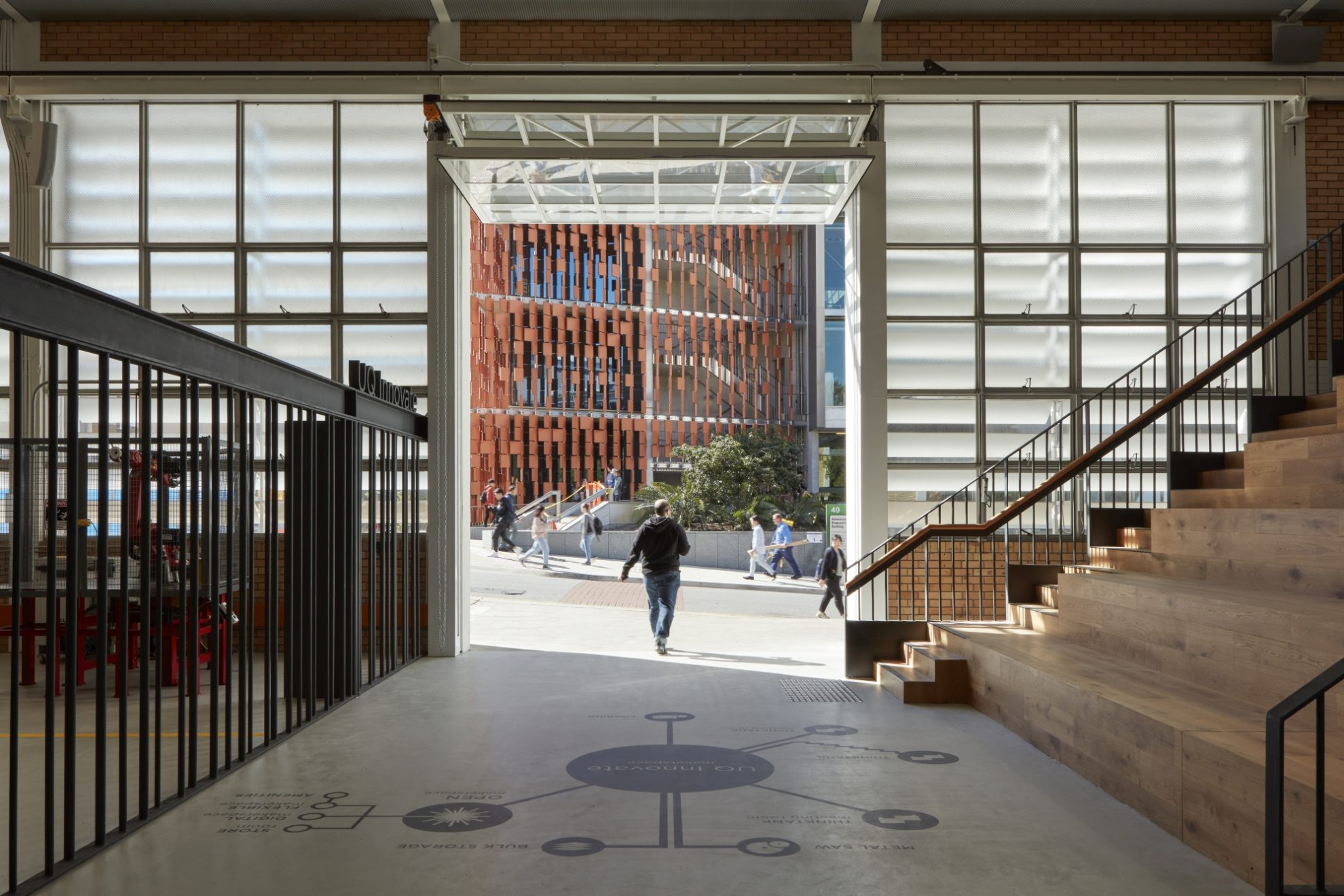 University of Queensland Mansergh Shaw Building Level 1 — COX